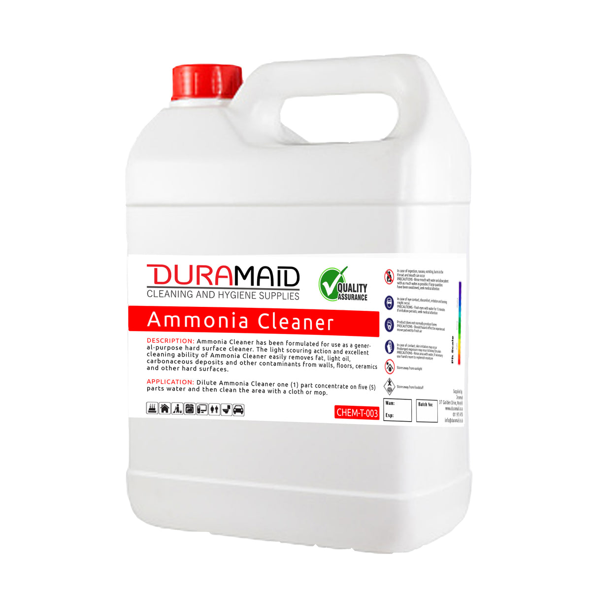 Ammonia Cleaner – Duramaid Cleaning and Hygiene Supplies