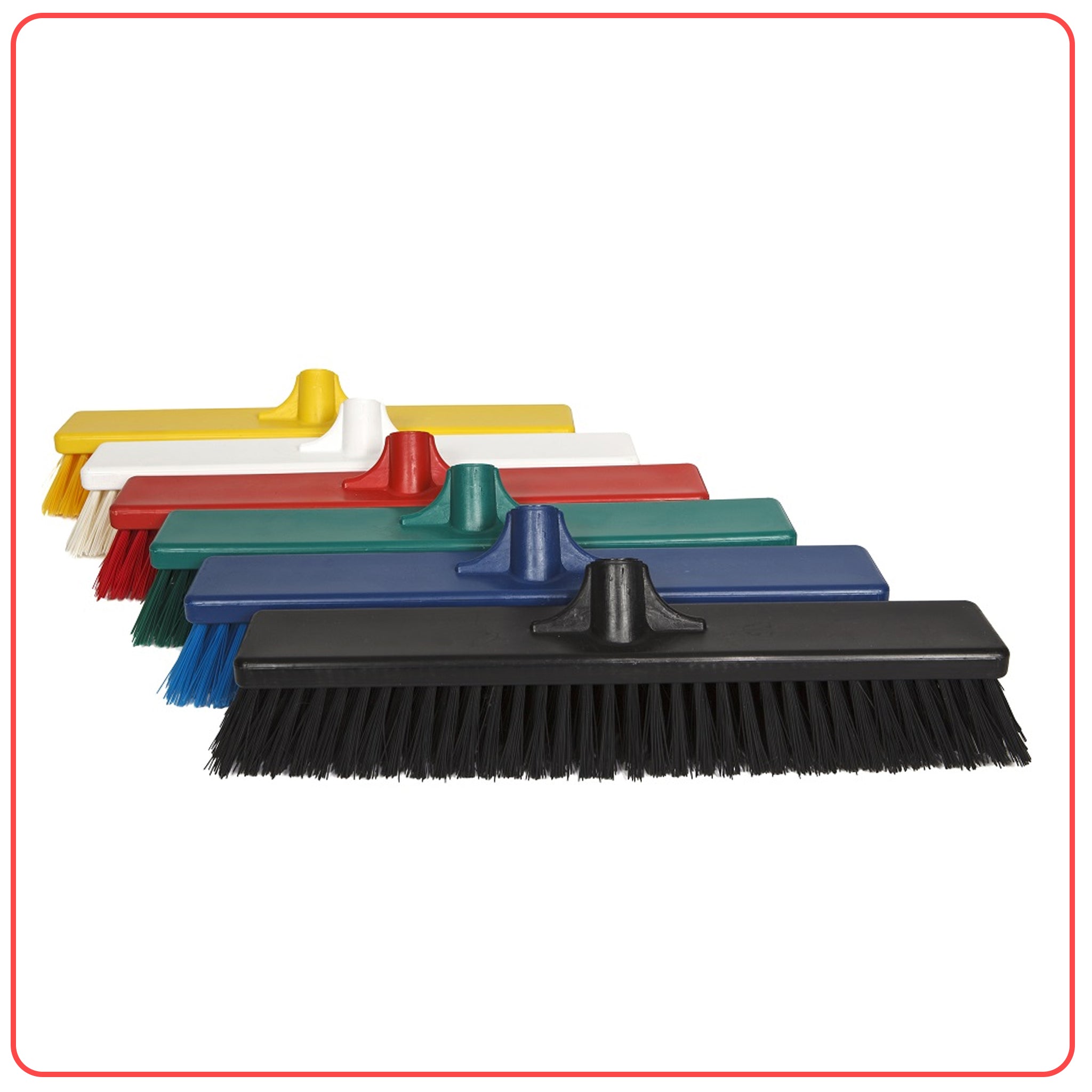 Hygiene Colour Coded Broom Head – Duramaid Cleaning and Hygiene Supplies